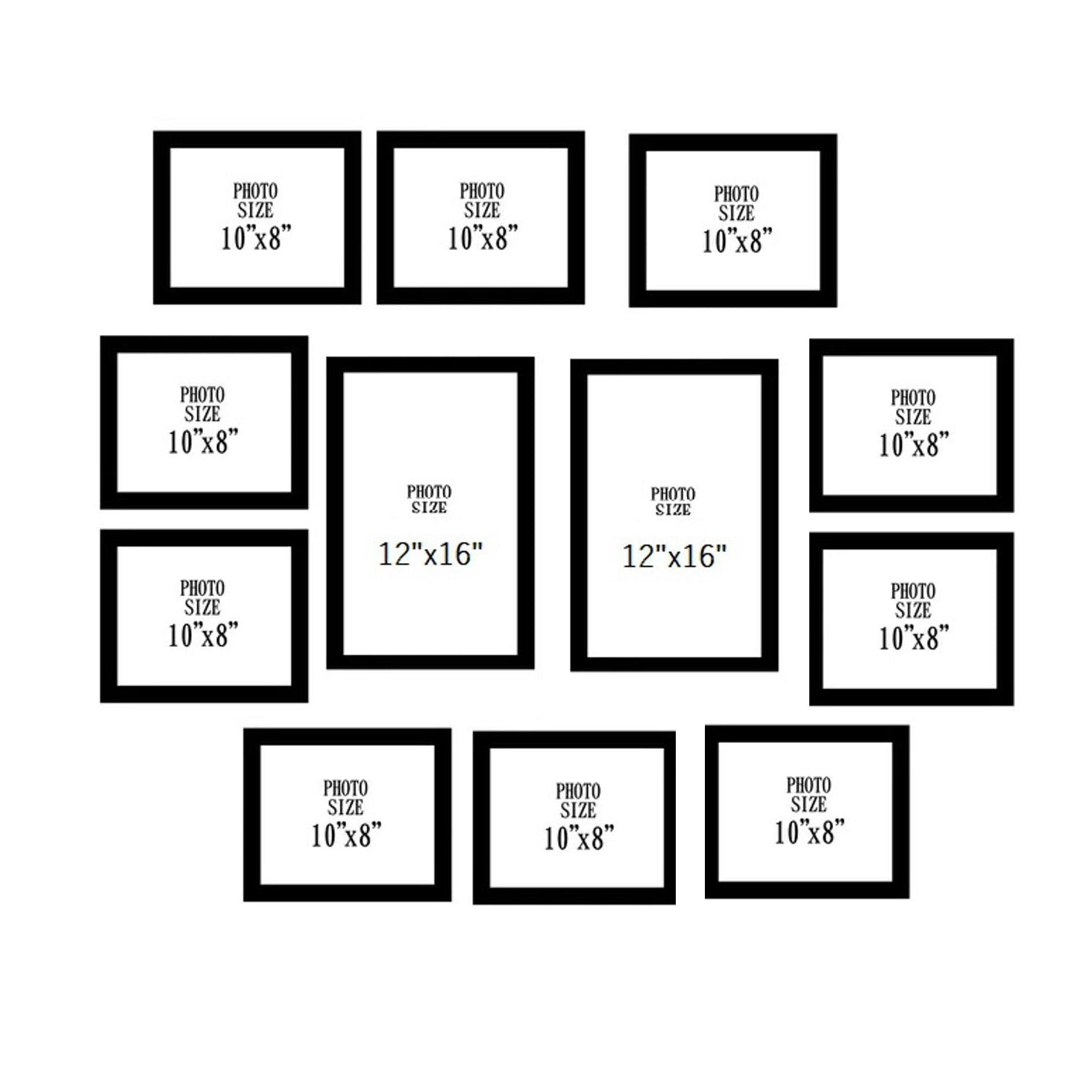 Pack of 12 Frame Collage set, Picture frames Pack | Frame World